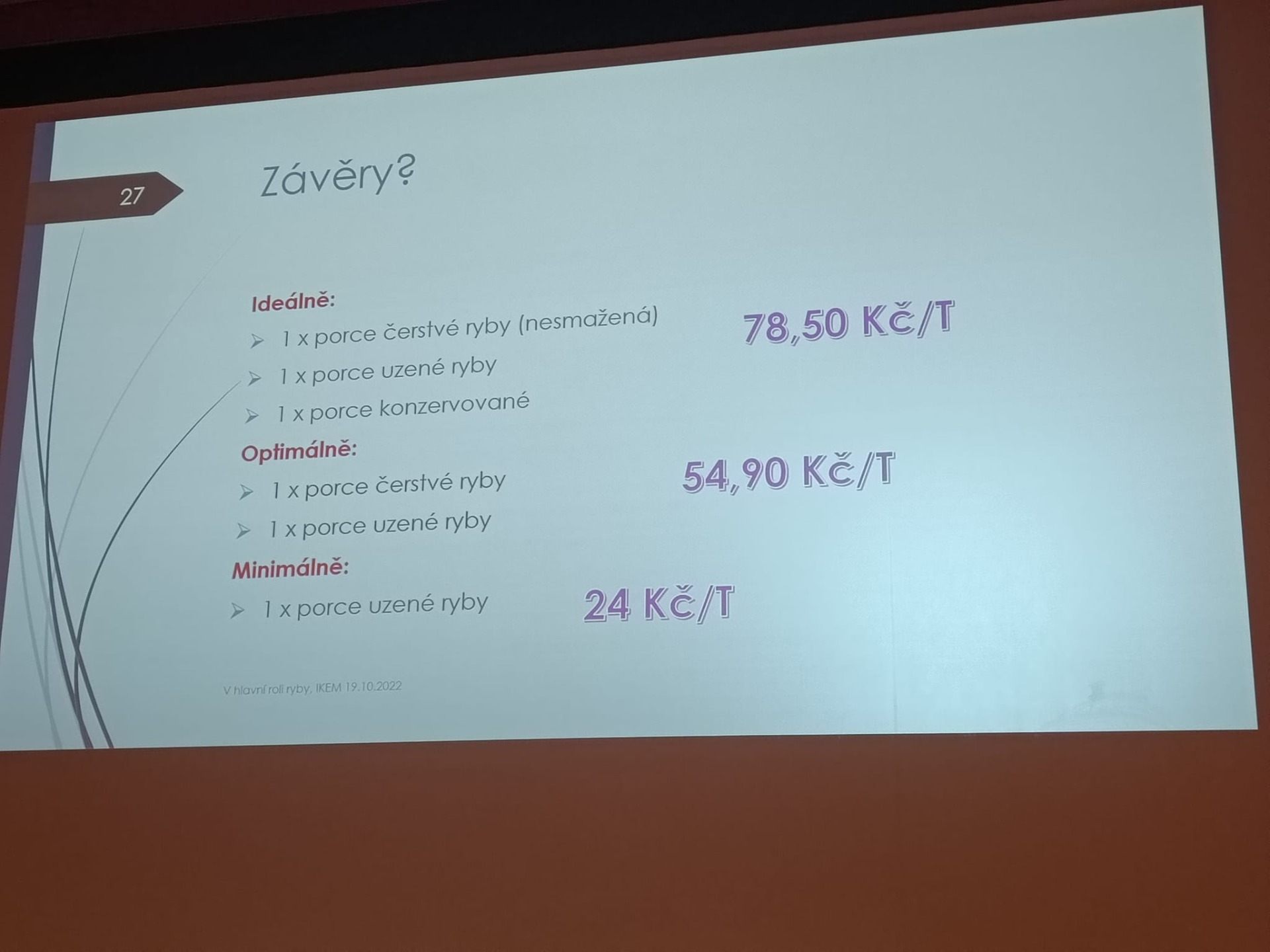 Konference V Hlavní Roli Ryby Moveandfood